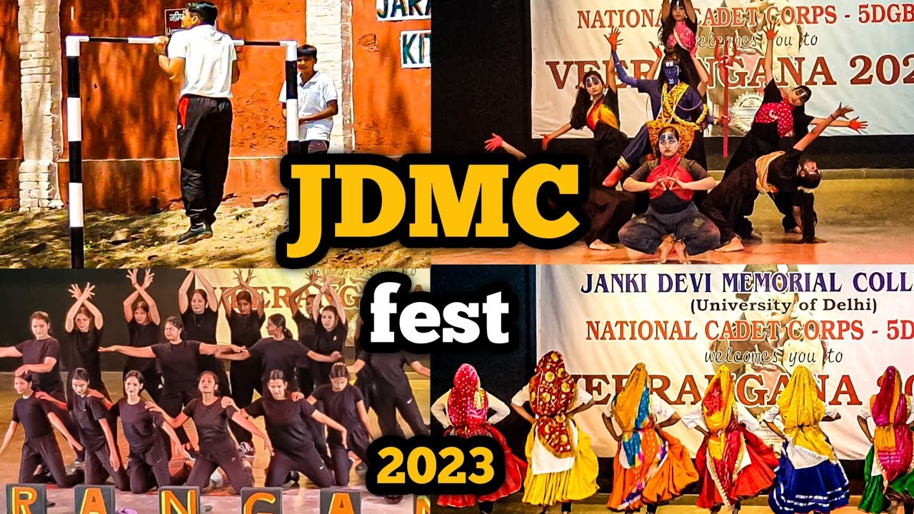 JDMC NCC fest 2023 🔥 | Delhi university - YouTube