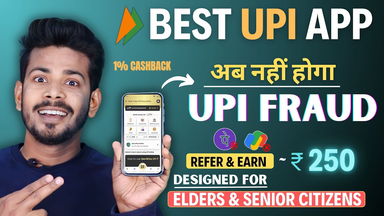 Best UPI Payment App in India - Genwise UPI App Review - YouTube
