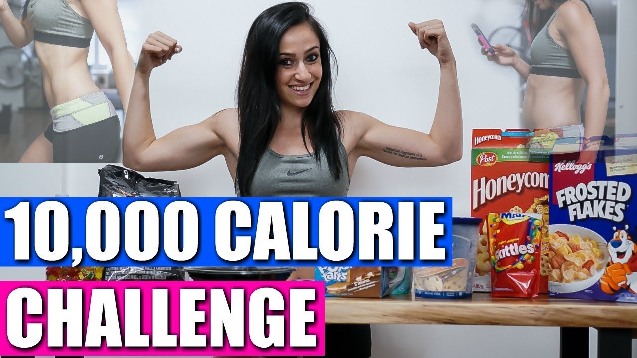 10,000 CALORIE CHALLENGE! | EPIC CHEAT MEAL! - YouTube