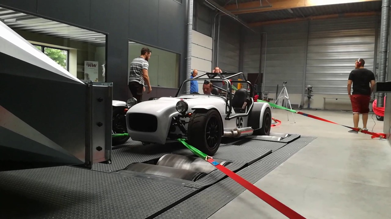 Westfield se 2L ford st170 engine dyno run - YouTube