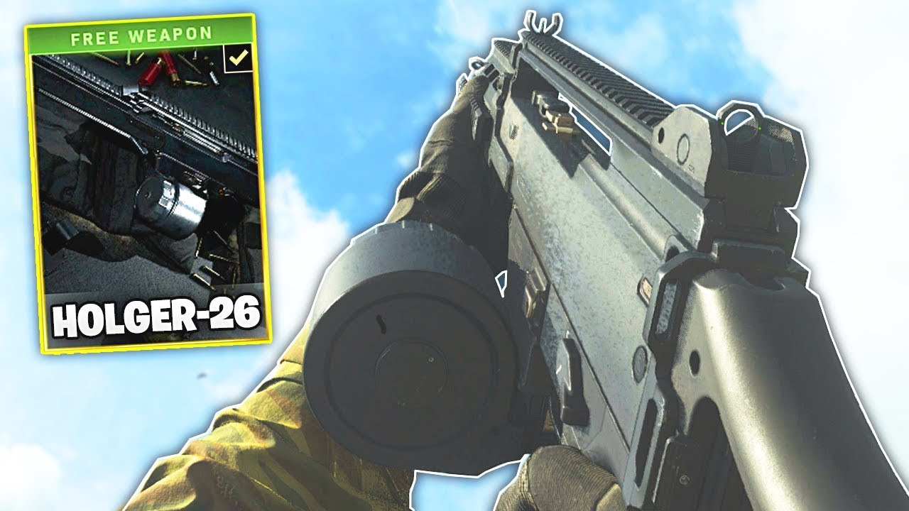 NEW HOLGER-26 LMG DLC WEAPON in Modern Warfare! (MW FREE DLC Weapon ...