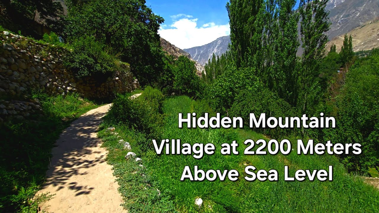 Life at 2200 Meters: A Walking Tour of a Remote Mountain Village - YouTube