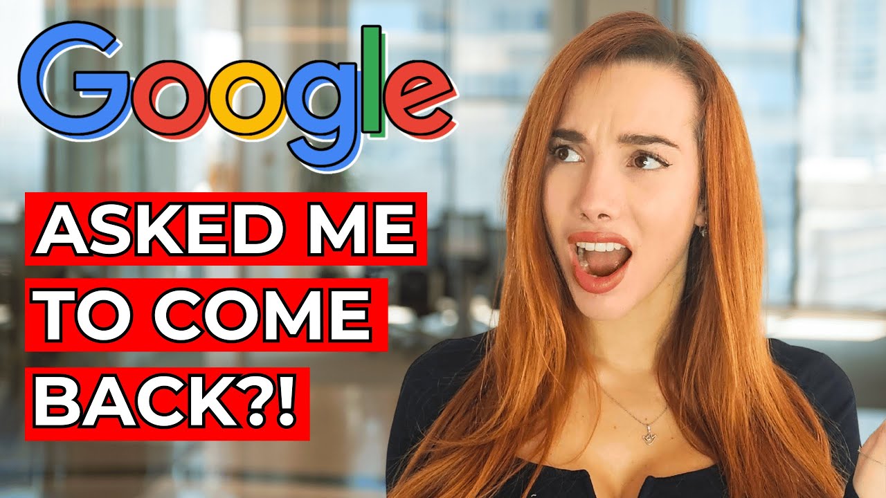 I’m back at Google! (after I quit…here’s why) - YouTube