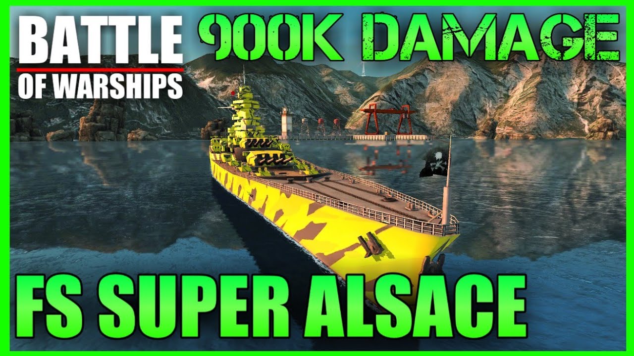 FS SUPER ALSACE VS PRO MIDWAY | BATTLE OF WARSHIPS - YouTube