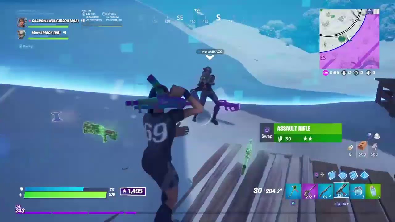 Fortnite arena duos with meraki - YouTube