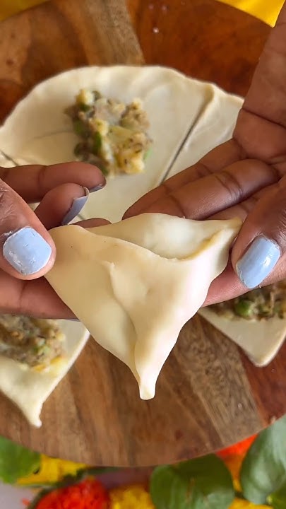 mini somossa 😚👌 easy to make #howto make #somosa #shorts #food#cooking ...