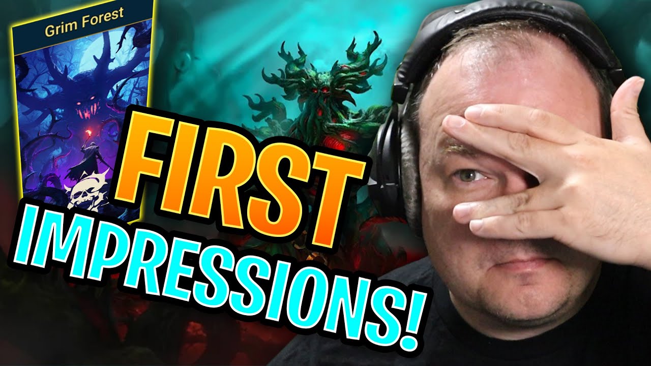 GRIM FOREST EXPLAINED! New Bosses, Strategies, And Champion Selection ...