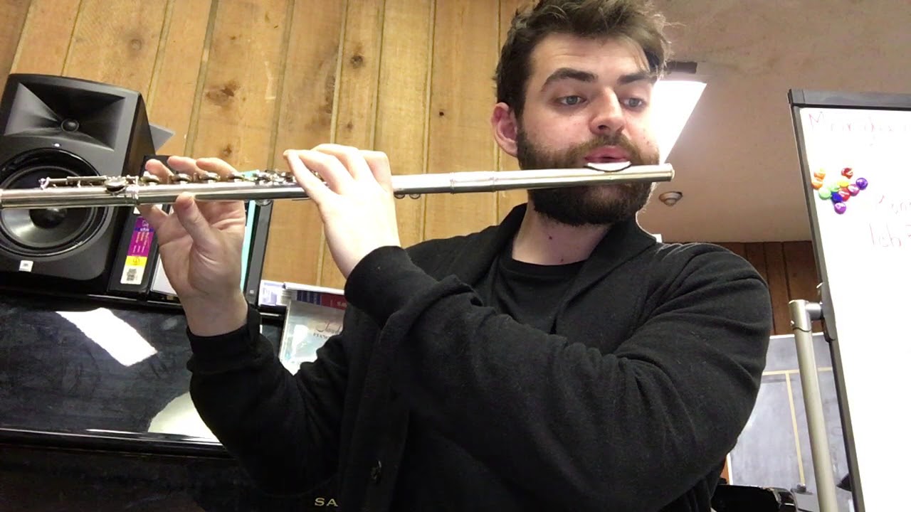 Flute - Eb Concert Scale - YouTube