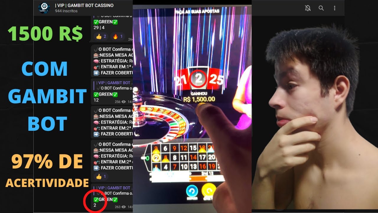 O Robô Da GAMBIT BOT É Melhor Que Bot Million - YouTube