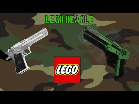 Qman Lego Deagle: Building Lego Weapon - YouTube