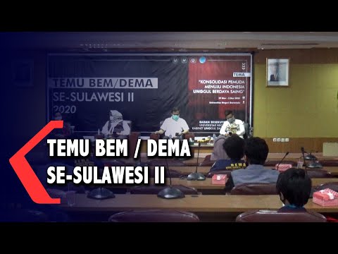 UNG JADI TUAN RUMAH TEMU BEM DEMA SE SULAWESI