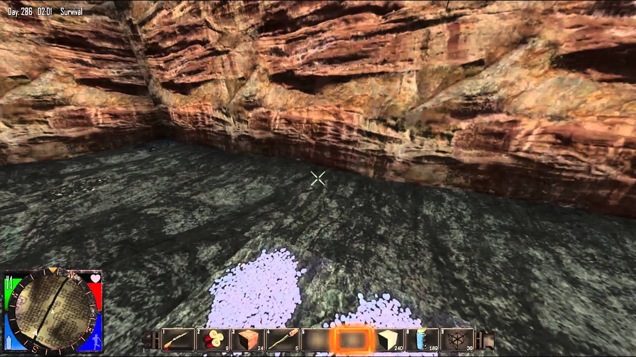 How to build a resource generating zombie pit with tower 7 Days to Die ...