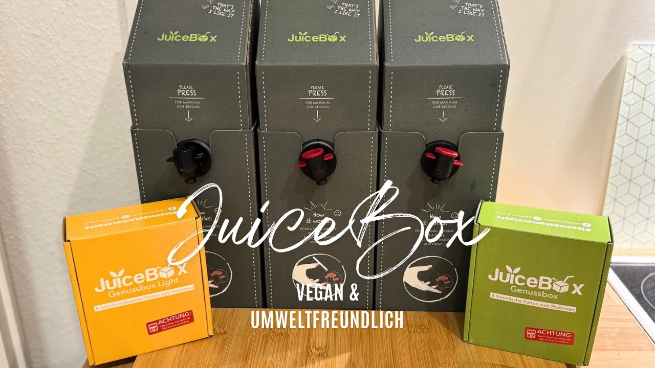 Juicebox im Test | Umweltfreundlich & Vegan | MissBeautyElli - YouTube