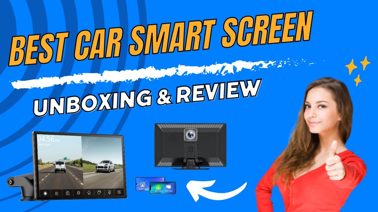 TOGUARDGO Wireless Car Smart Screen - Unboxing & Review - YouTube