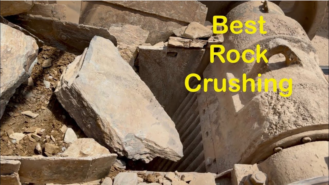 Best Rock Crushing Video. Amazing Quarry Primary Rock Crushing Process ...