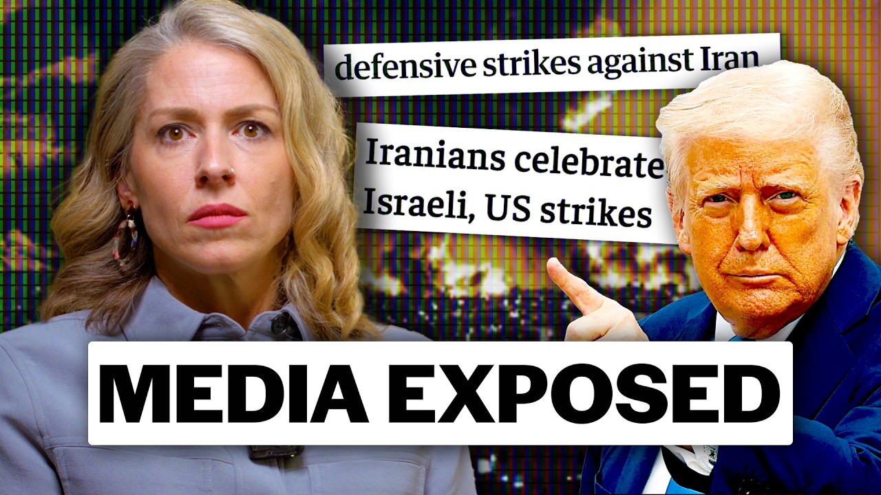 US journalist EXPOSES the media's biased Iran War coverage - YouTube