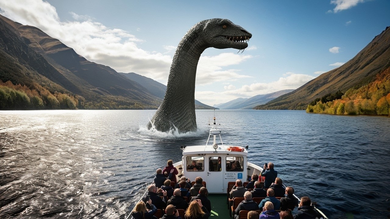 Lost Tape: Loch Ness Monster Footage! - YouTube