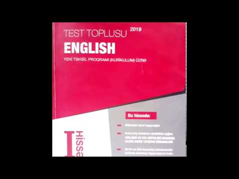 1-ci hissə test toplusu Ingilis dili.Nouns