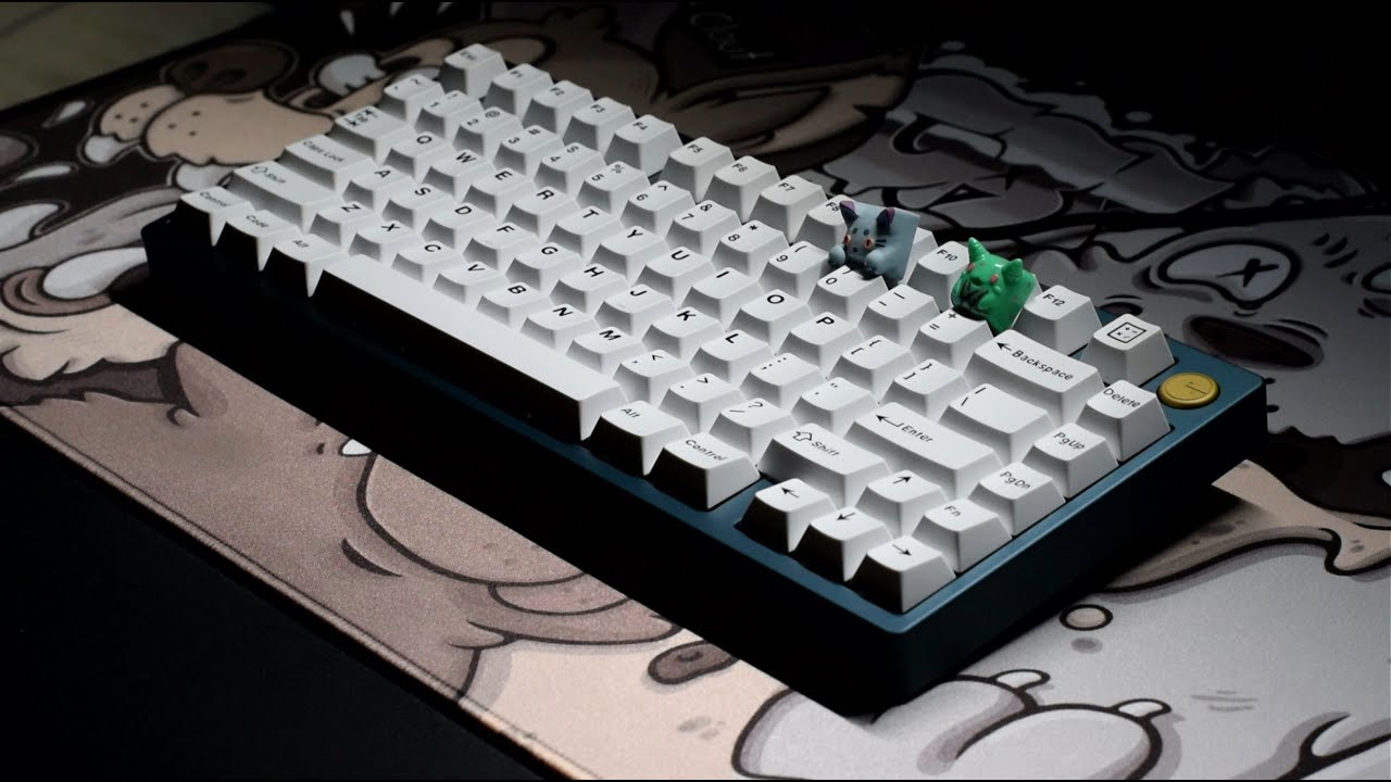 Monokei X TGR Tomo with JWK Moss Switches - YouTube