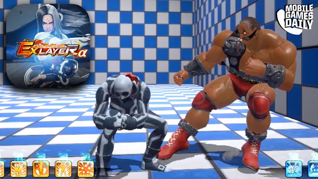FIGHTING EX LAYER ALPHA - ALL CHARACTERS Gameplay (iOS Android) - YouTube