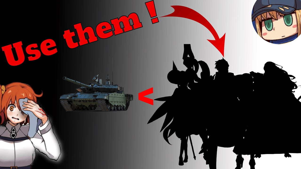 FGO top 5 tank servants you MUST try - YouTube