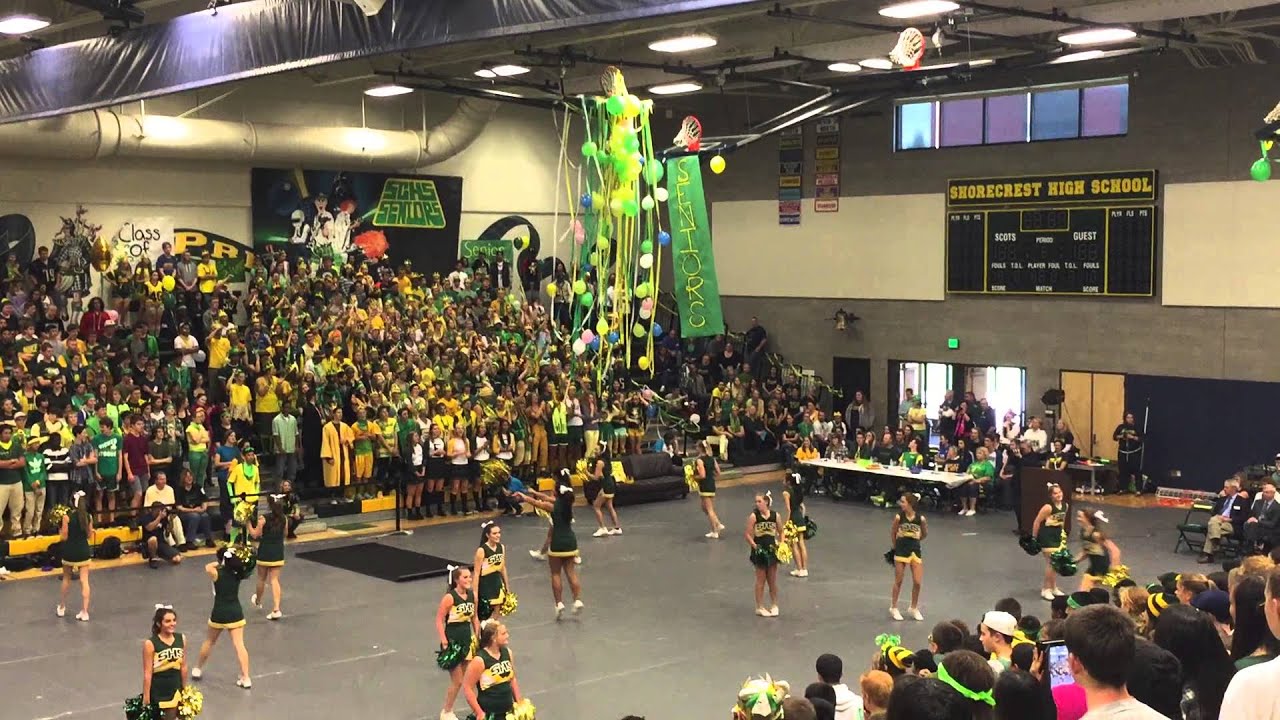 Shorecrest Homecoming Cheer - YouTube