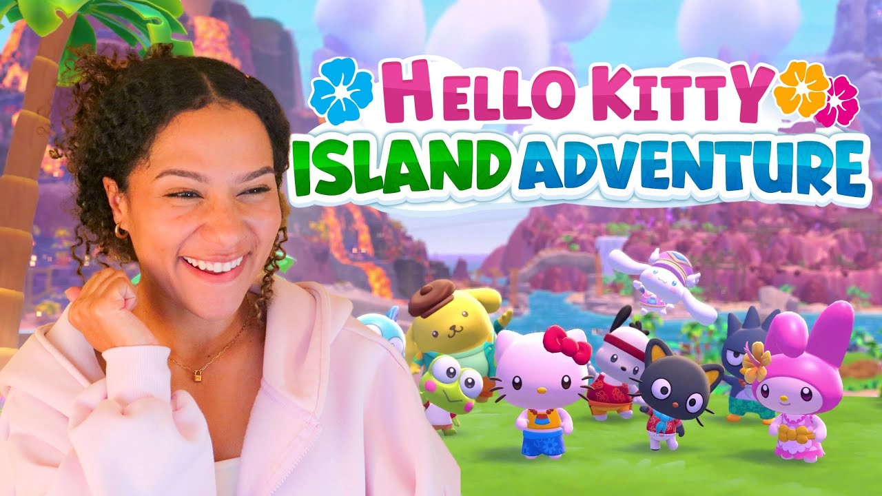 HELLO KITTY ISLAND ADVENTURE!🎀🌴 the cozy game i've been yelling about ...