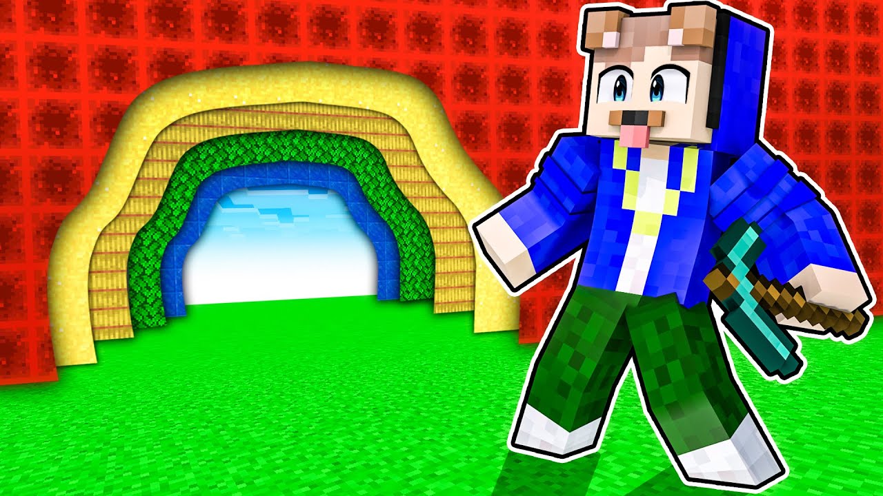 MINECRAFT ABER WIR BUDDELN UNS DURCH 1000 SCHICHTEN! - YouTube