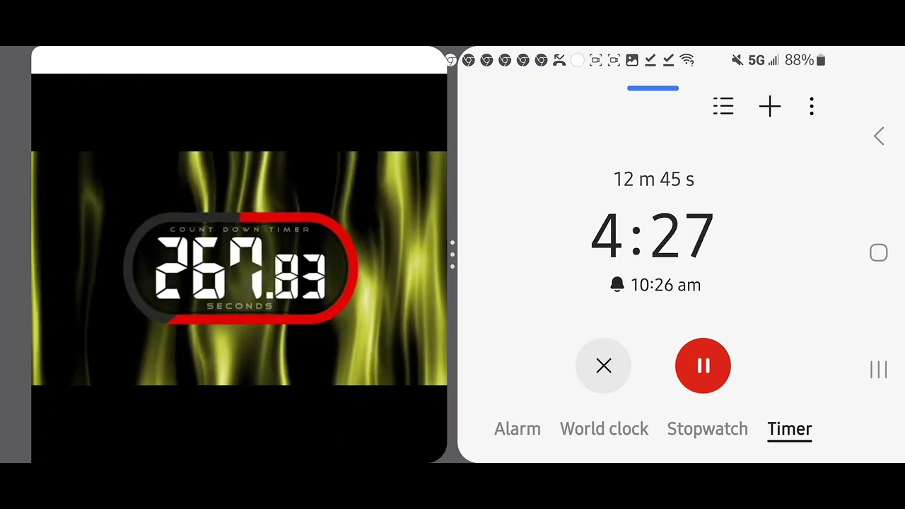 765 Second Timer Side By Side Comparison - YouTube