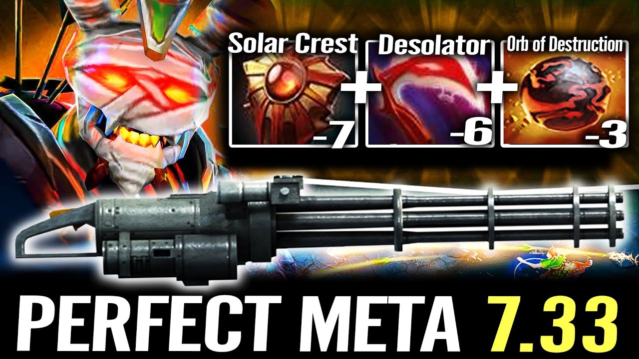 RIP Armor Build Clinkz 1 Combo Instantly Kills with Solar Crest ...