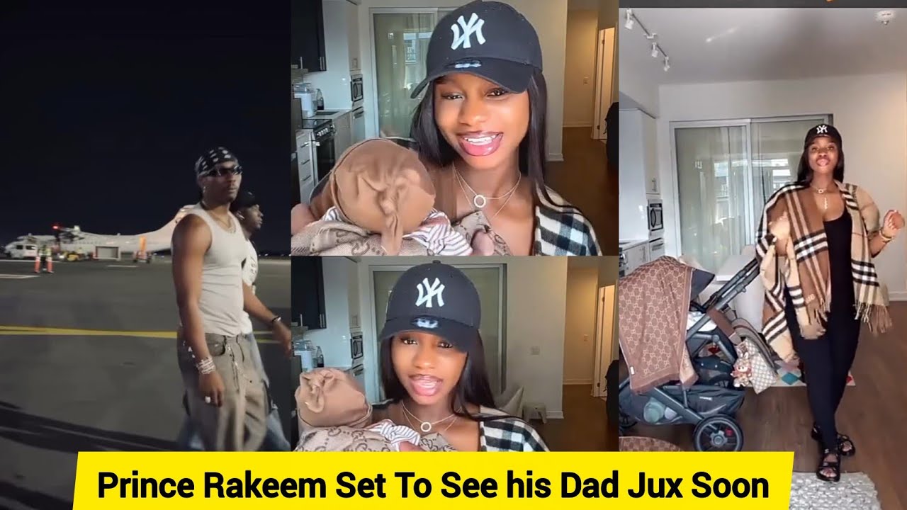 Juma Jux Will be Seeing is Son Prince Rakeem Very Soon - YouTube