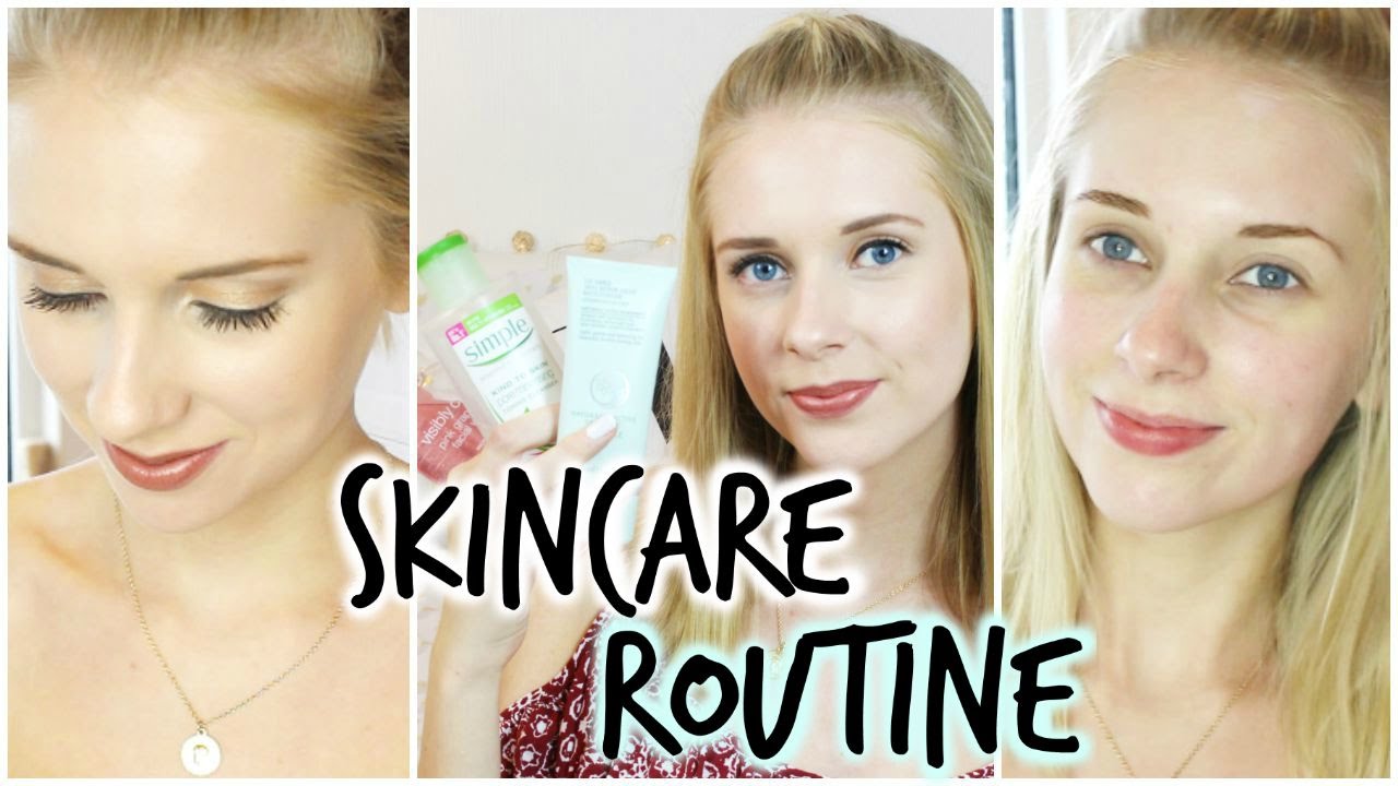 6 Simple Steps to Clear Skin | MY SKINCARE ROUTINE - YouTube