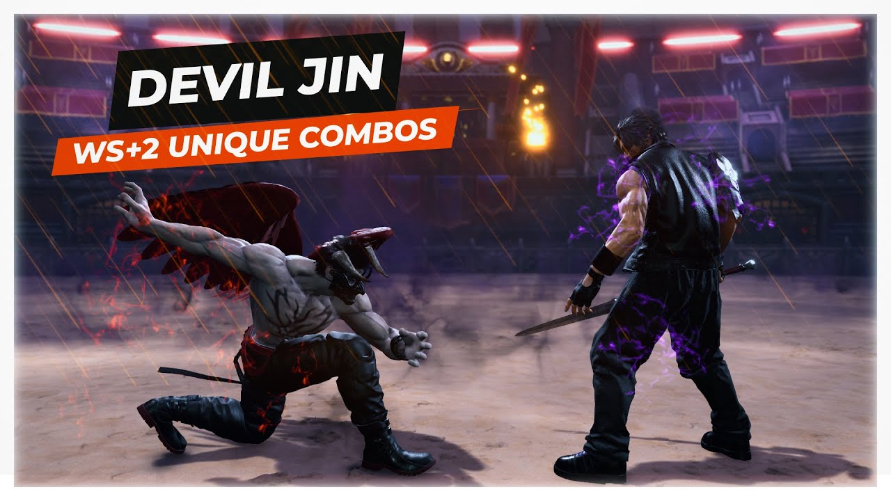 Devil Jin WS+2 Unique Combos That Will Elevate Your Game! - YouTube