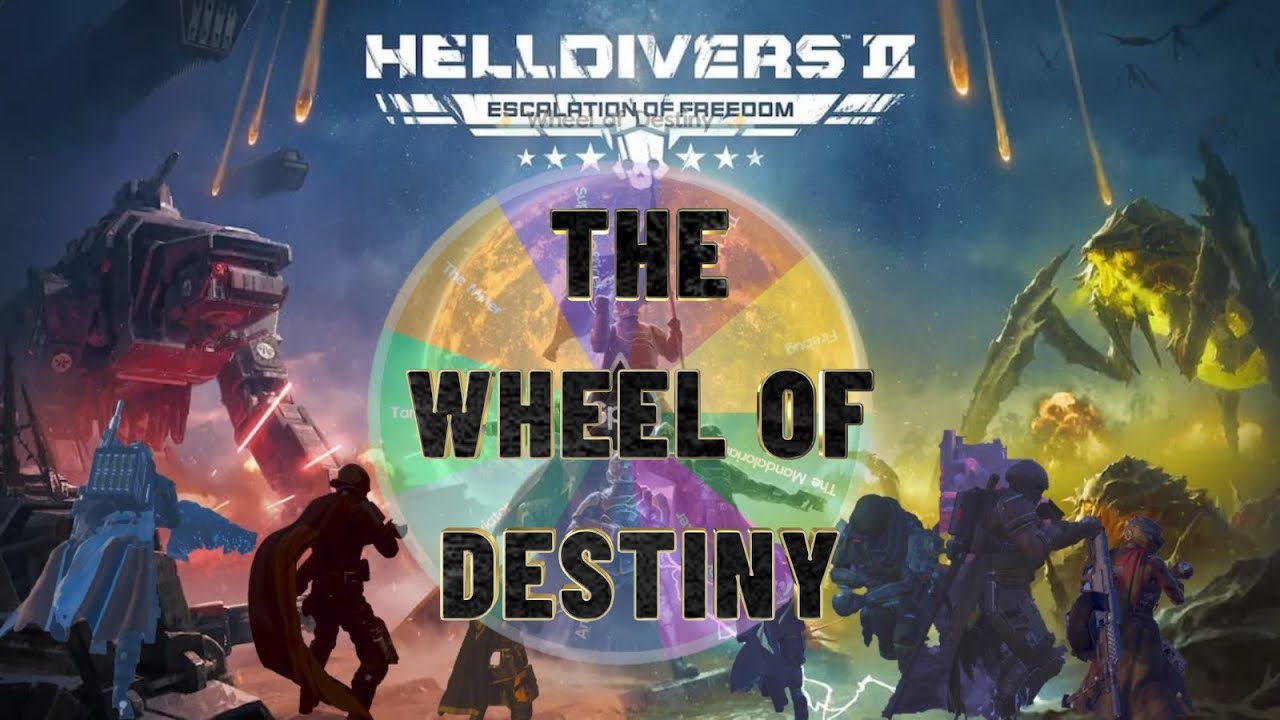 The Wheel of Destiny Returns! Helldivers 2 part 45 - YouTube