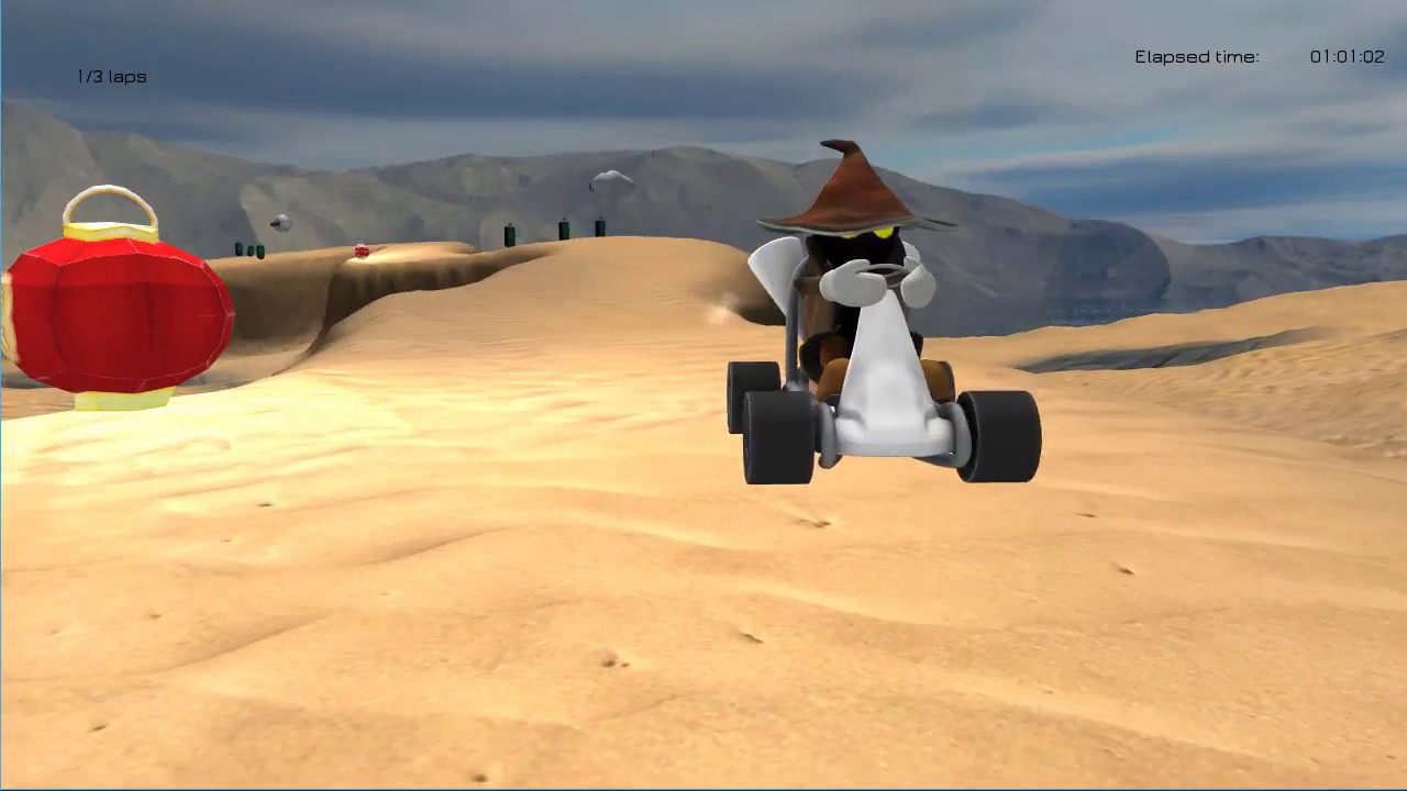 An OpenGL racing game made as Bachelor's thesis - YouTube