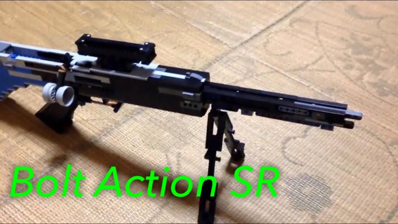lego bolt action sniper rifle - YouTube