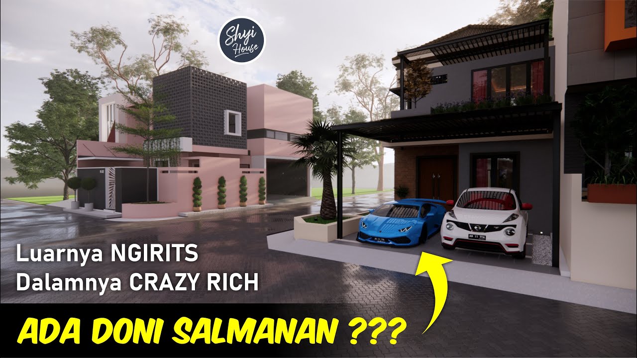 DESAIN ARSITEK / DESAIN DEVELOPER ??? BIAR KELIHATAN CRAZY RICH ...