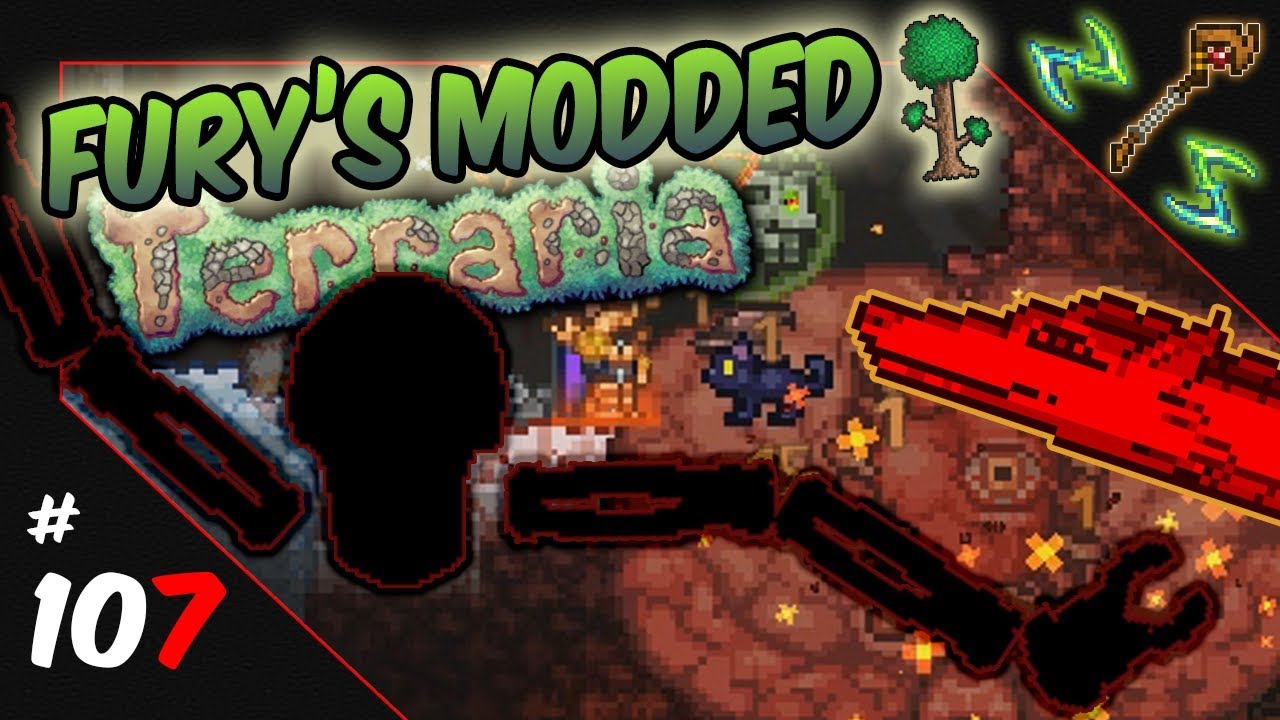 Fury's Modded Terraria | 107 - Jraconyx and Dungeon Abomination - YouTube