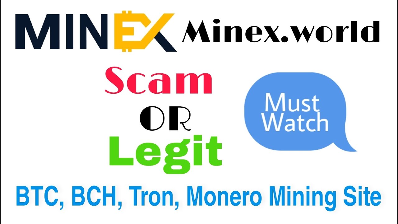 Minex world mining Site Bitcoin Mine kare Free me Must watch - YouTube