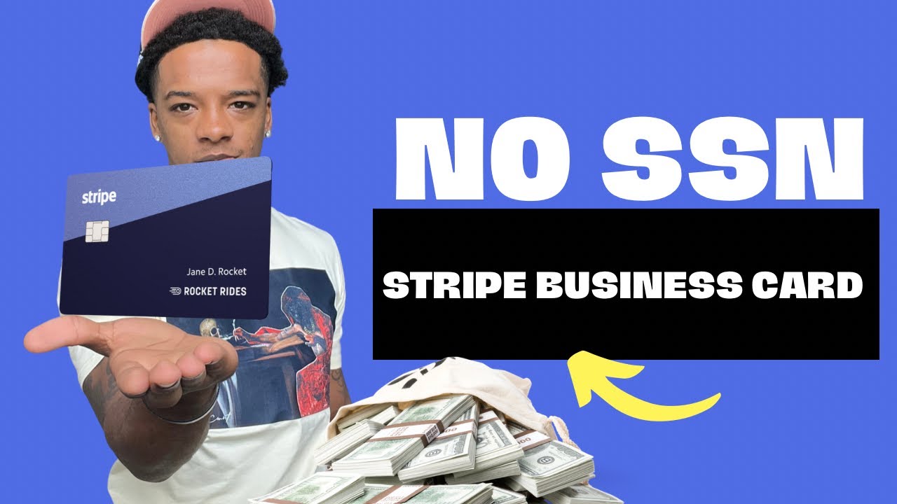 No SSN stripe business credit card - YouTube