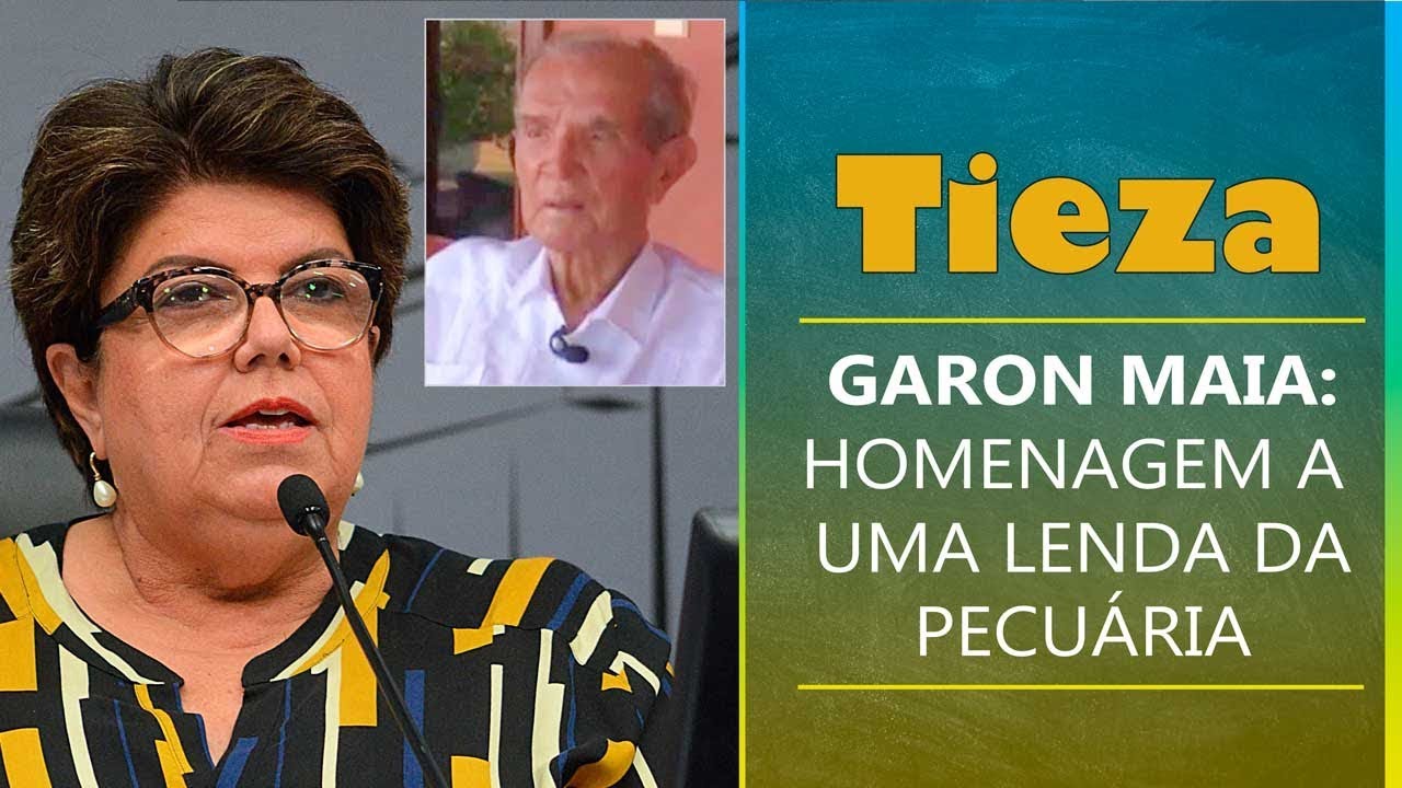 Tieza faz homenagem a Garon Maia, lenda da pecuária brasileira - YouTube