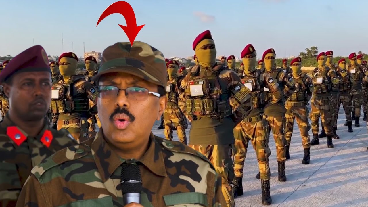 DEGDEG-Farmaajo Oo Ciidanka Ugu Deeqay Mushaarkiisii Bishan,Boqol Neef ...