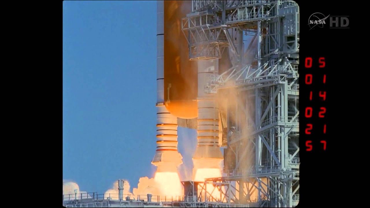 Space Shuttle Slow Motion Footage in HD - YouTube