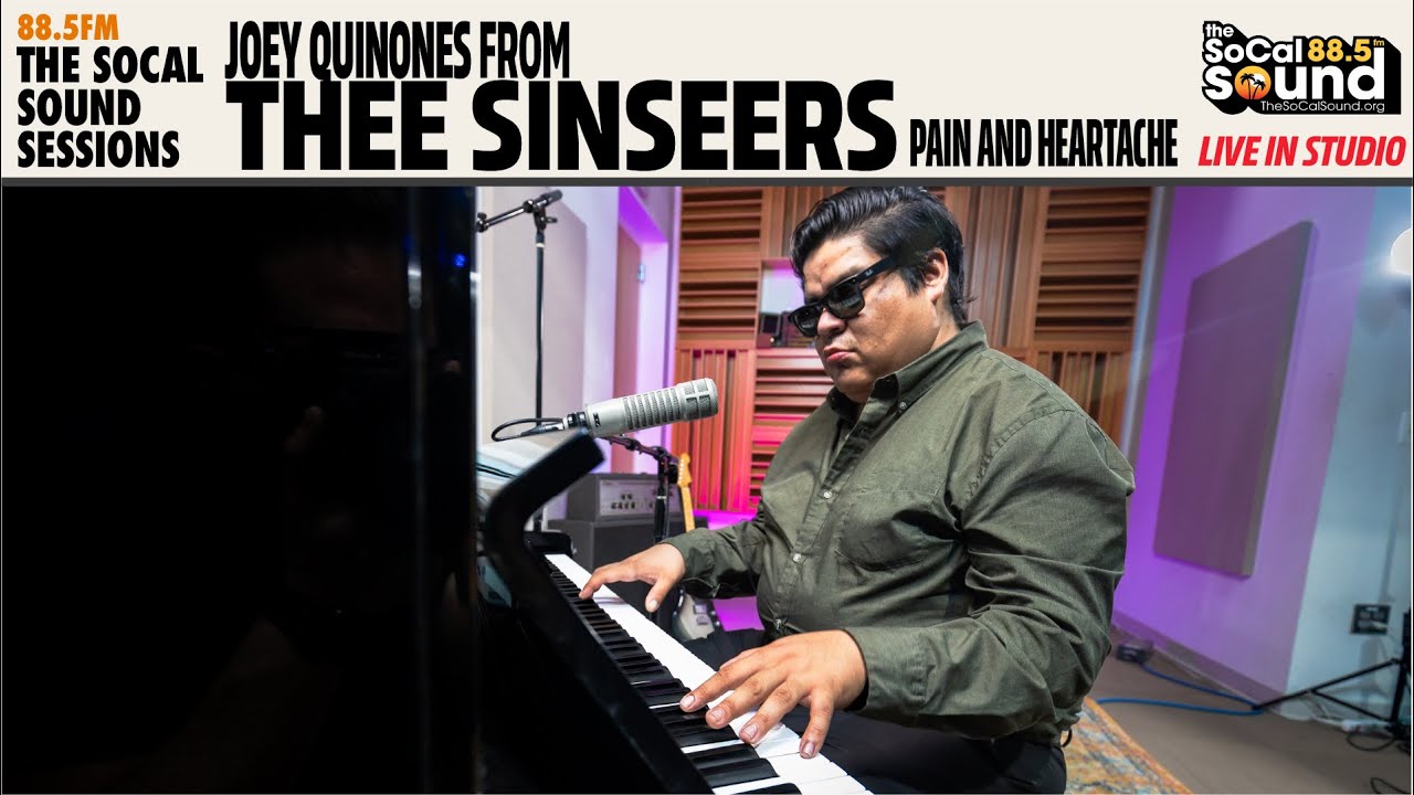 Joey Quiñones from Thee Sinseers - Pain and Heartache (LIVE from 88.5FM ...