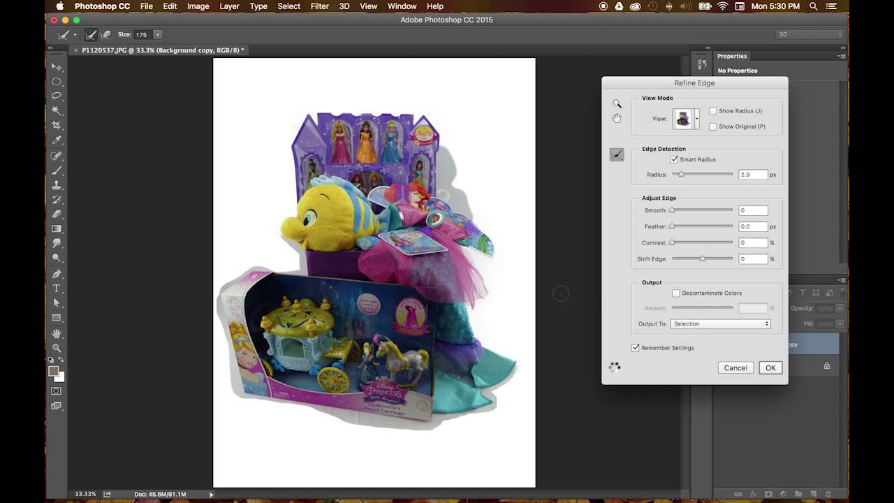 How to cut out a product quickly in Photoshop tutorial - YouTube