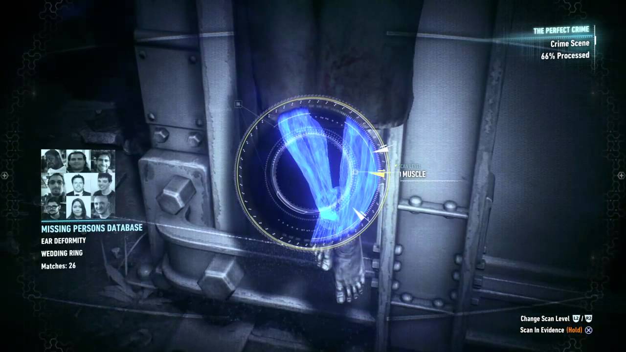 BATMAN™: ARKHAM KNIGHT THE PERFECT CRIME SCAN BODY - YouTube