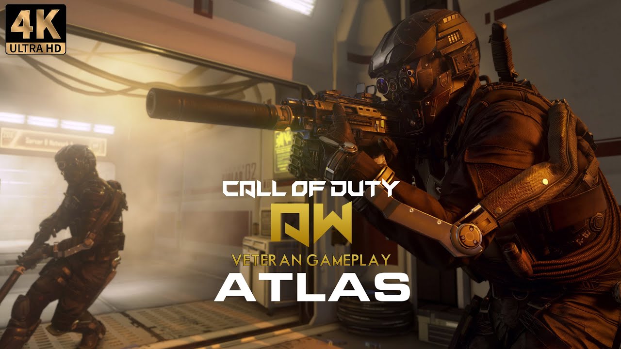 Call of Duty Advanced Warfare | Atlas [ 4K UHD ] Veteran Gameplay - YouTube
