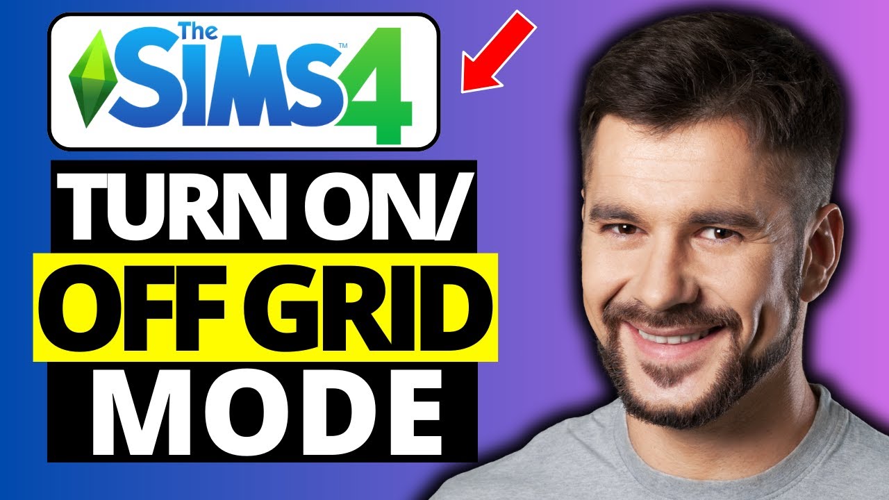 How To Turn ON / OFF Grid Mode in Sims 4 - Full Guide - YouTube