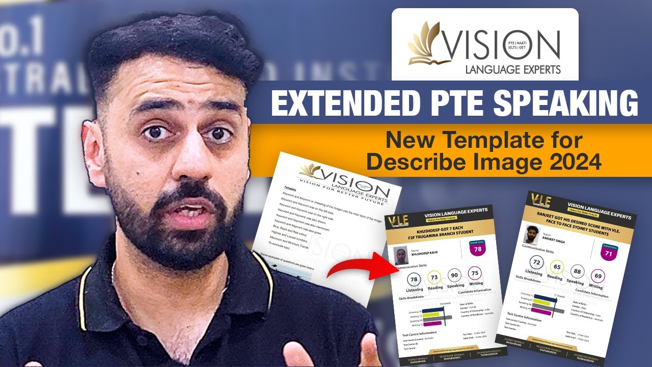 (New Experiment 2024) PTE Extended Speaking Fixed | Easiest Describe ...