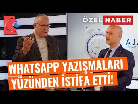 SÜLEYMAN ŞEN, WHATSAPP YAZIŞMALARI YÜZÜNDEN GÖREVİNDEN İSTİFA ETTİ